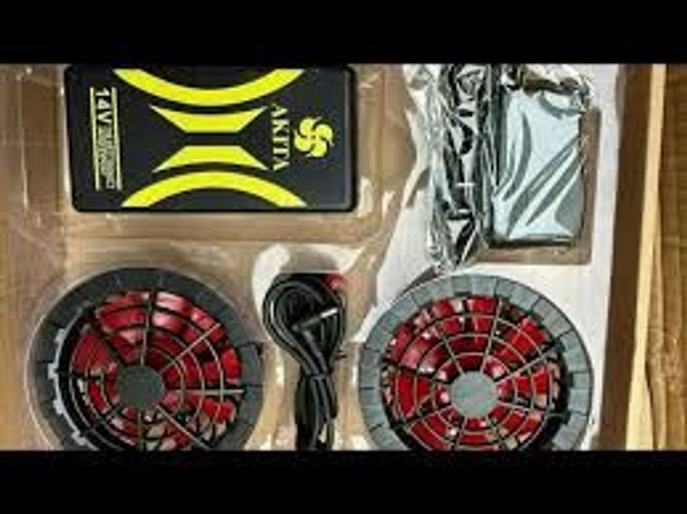 bộ phụ kiện áo điều hòa nhật bản cao cấp Pin 74.000mAh Quạt 14v-3 cánh to siêu mát – Tổng Kho ...